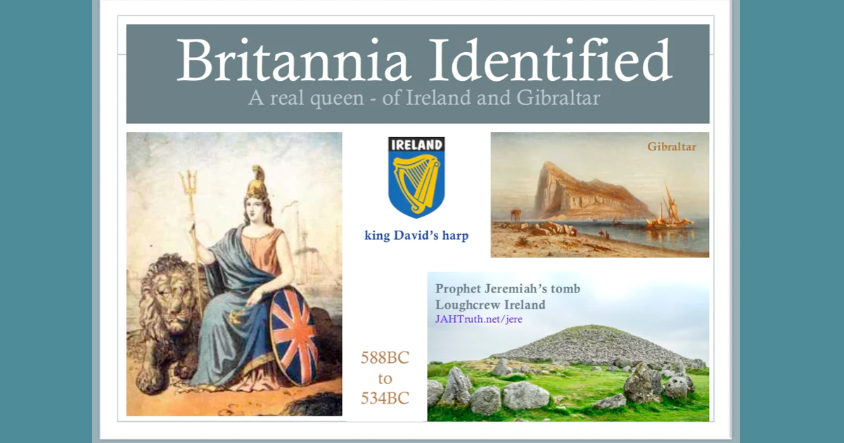 Britannia Identified: A real queen - of Ireland and Gibraltar ...