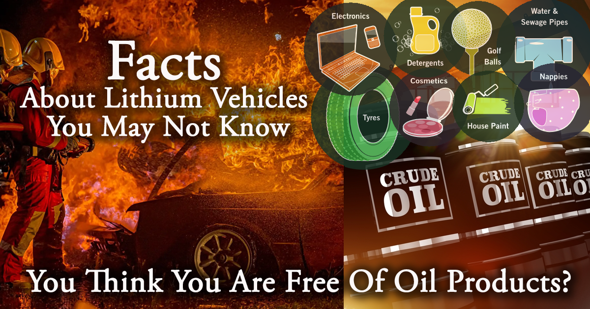 You Think You Are Free of Oil Products? - Gibraltar Messenger