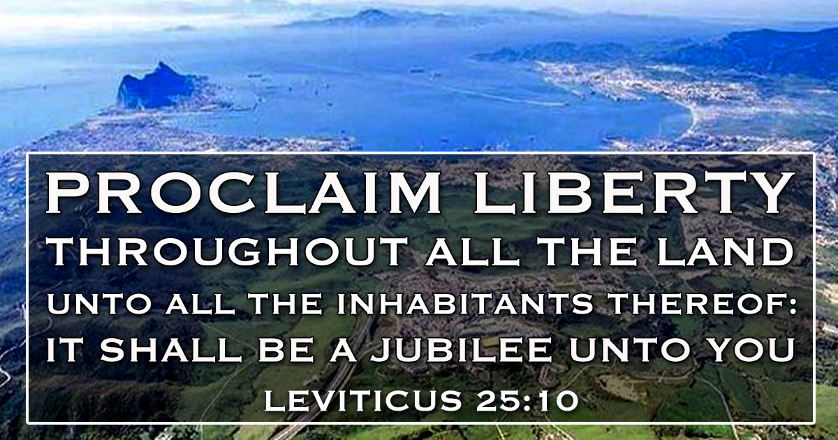 Christ will rule with Liberty and Justice - Gibraltar Messenger