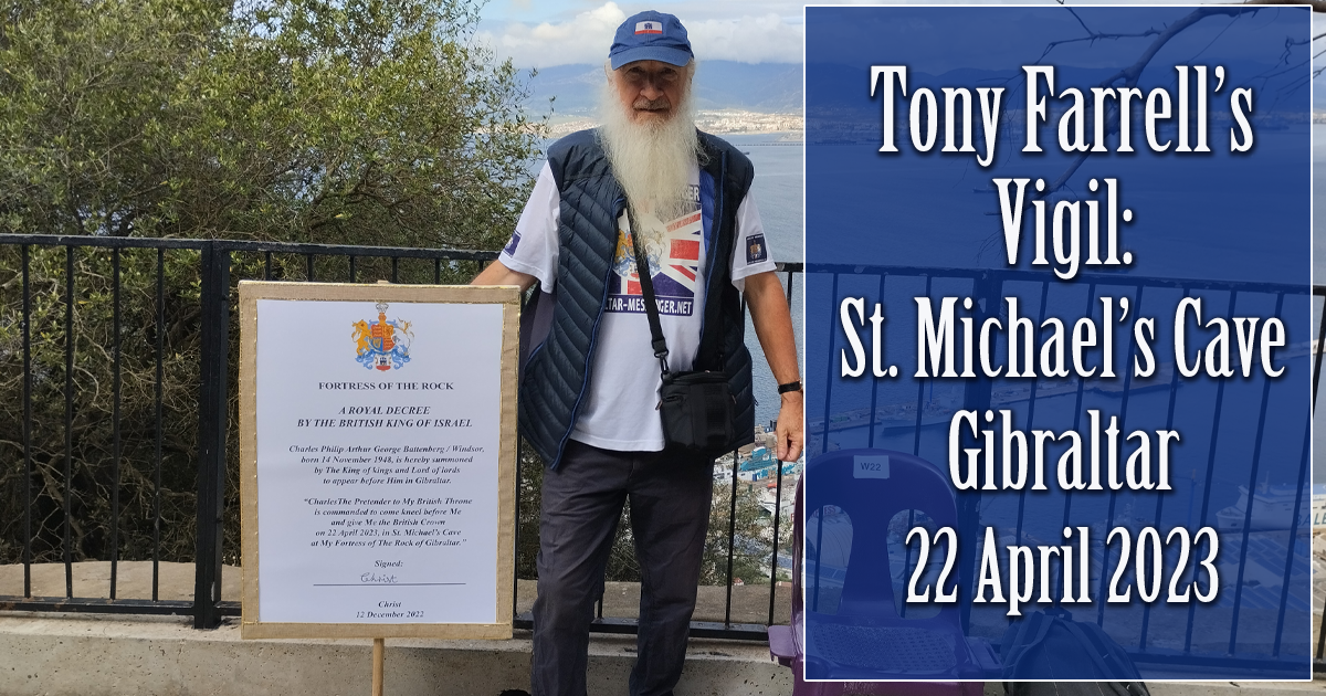 Tony Farrell’s Vigil for Christ at St. Michael’s Cave on 22 April 2023 - Gibraltar Messenger