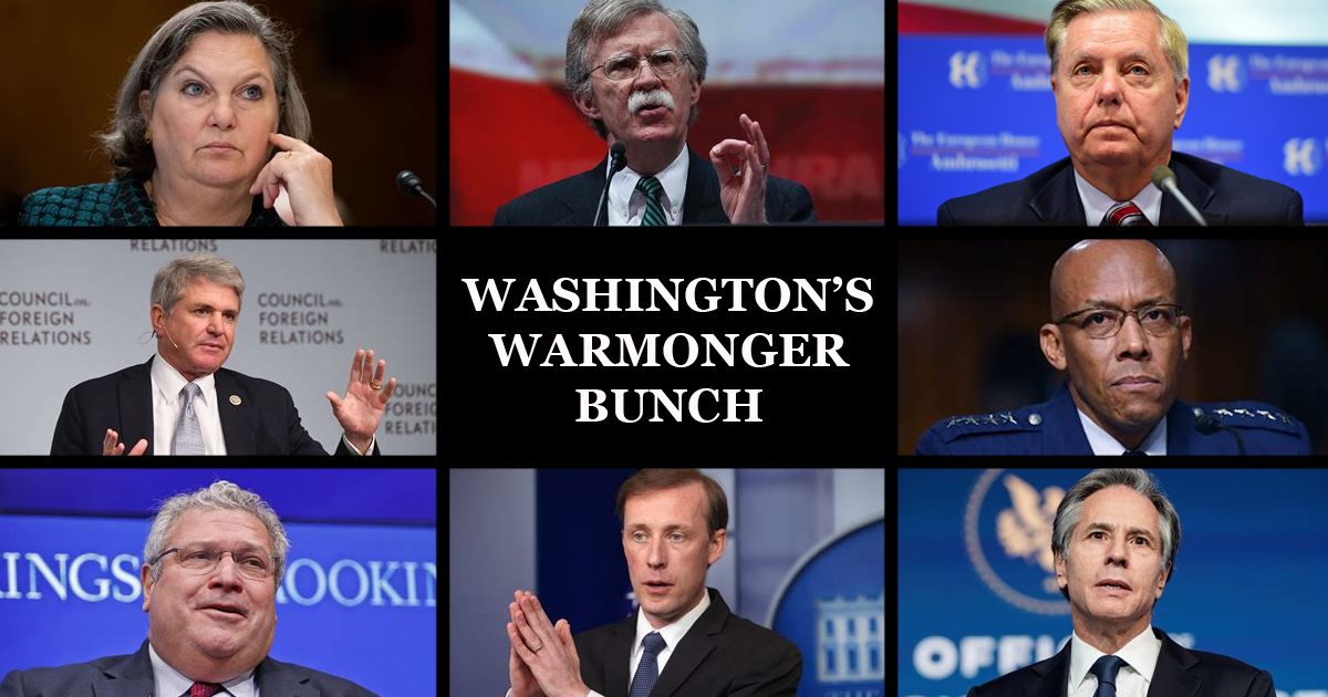 World sliding toward WW3 as more warhawks grab power in Washington DC ...